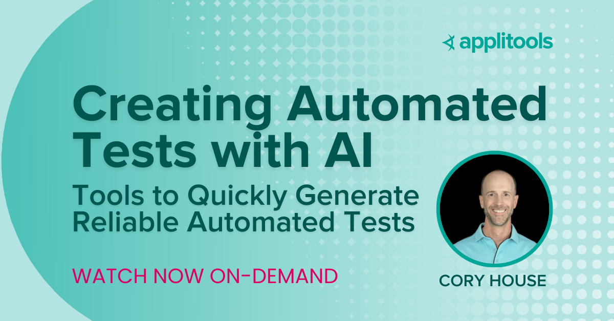 Creating Automated Tests with AI - AI-Powered End-to-End Testing ... Creating Automated Tests with AI - AI-Powered End-to-End Testing ...